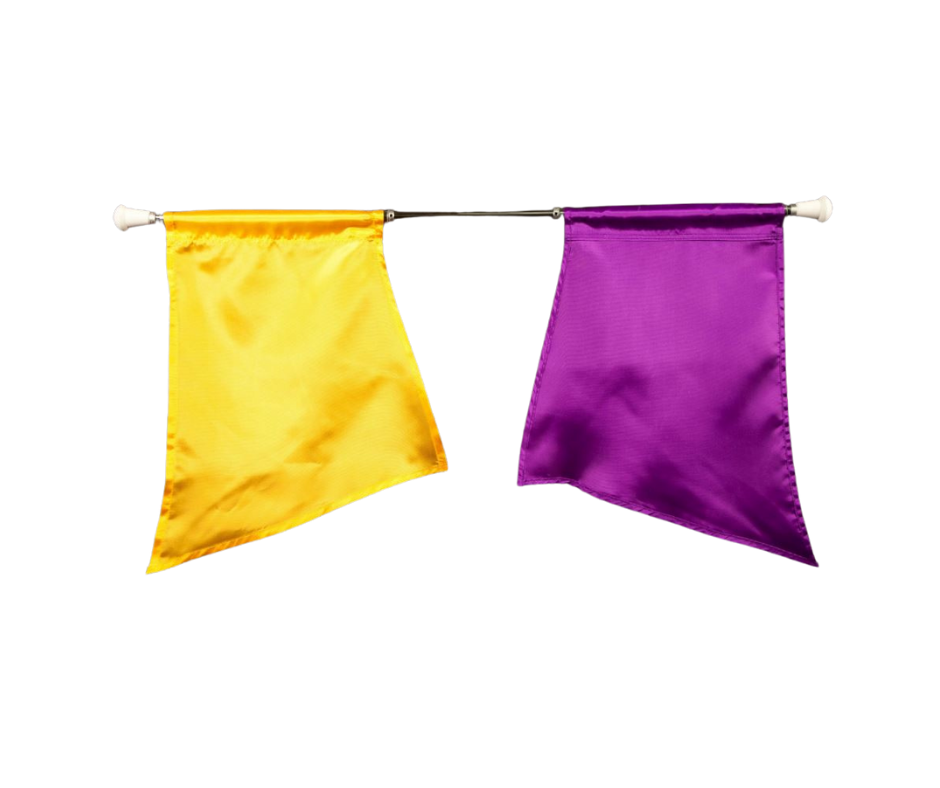 Double Flag Baton – Baton Twirling Unlimited